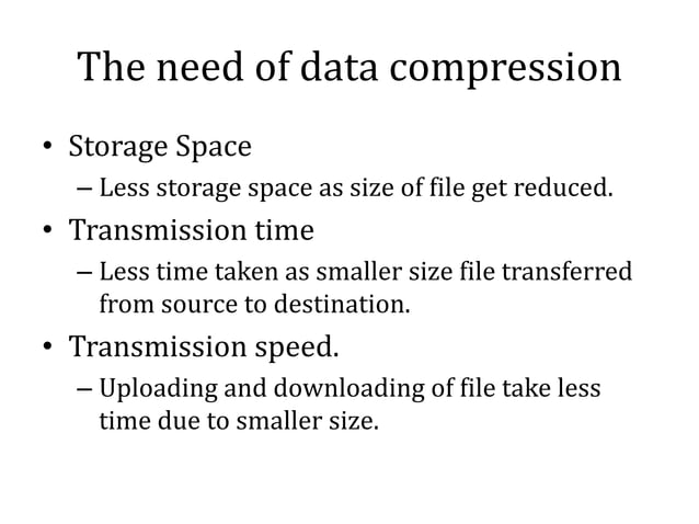 Data compression | PPT
