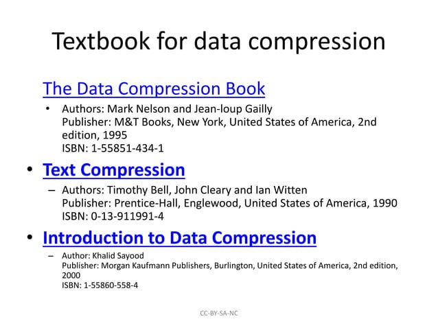 Data compression | PPT
