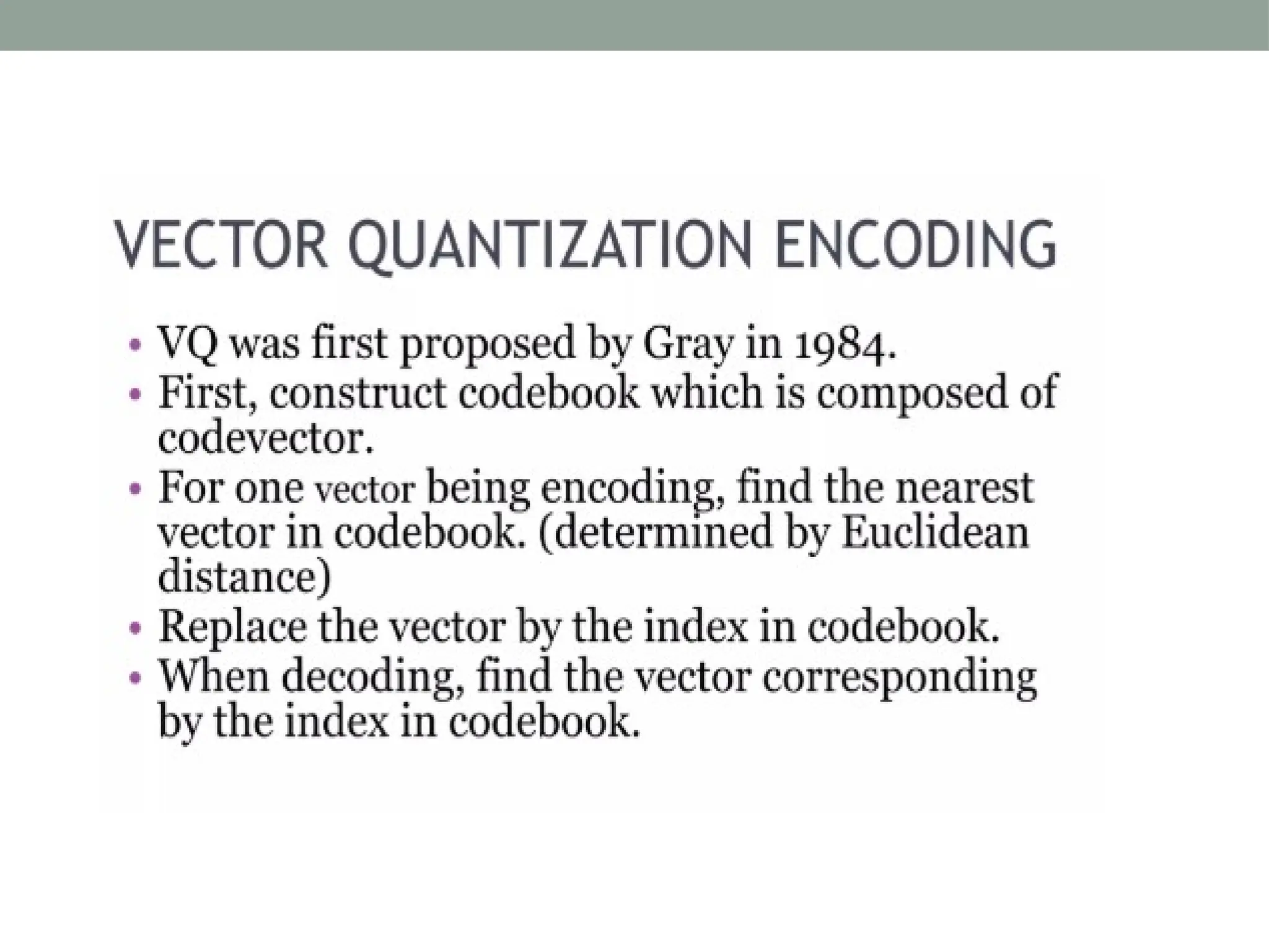 DATA COMPRESSION USING QUANTIZATION MODELS | PPT