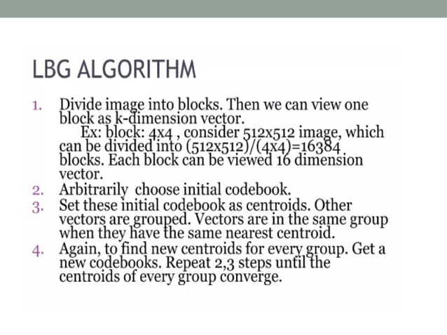 DATA COMPRESSION USING QUANTIZATION MODELS | PPT