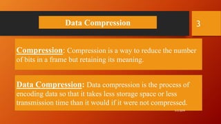 Data compression & Classification | PPT