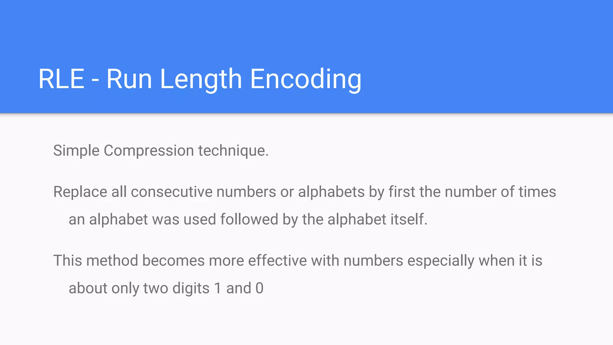 Data compression techniques | PPTX