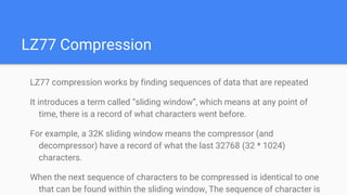 Data compression techniques | PPTX