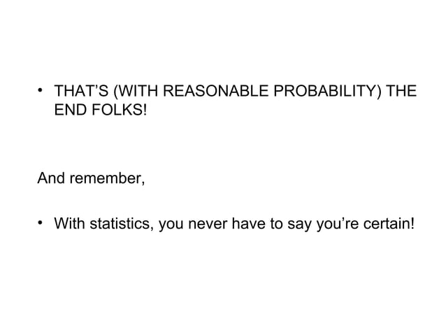 Data confusion (how to confuse yourself and others with data analysis ...