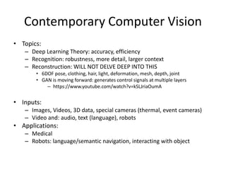Data Con LA 2019 - State of the Art of Innovation in Computer Vision by ...