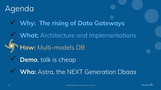 Stargate, the gateway for some multi-models data API | PPTX