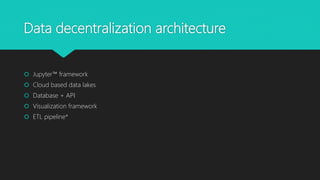 Enabling Data centric Teams | PPT