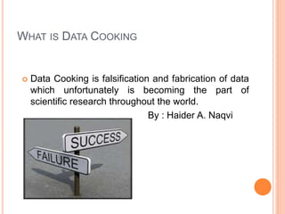 Data cooking | PPTX