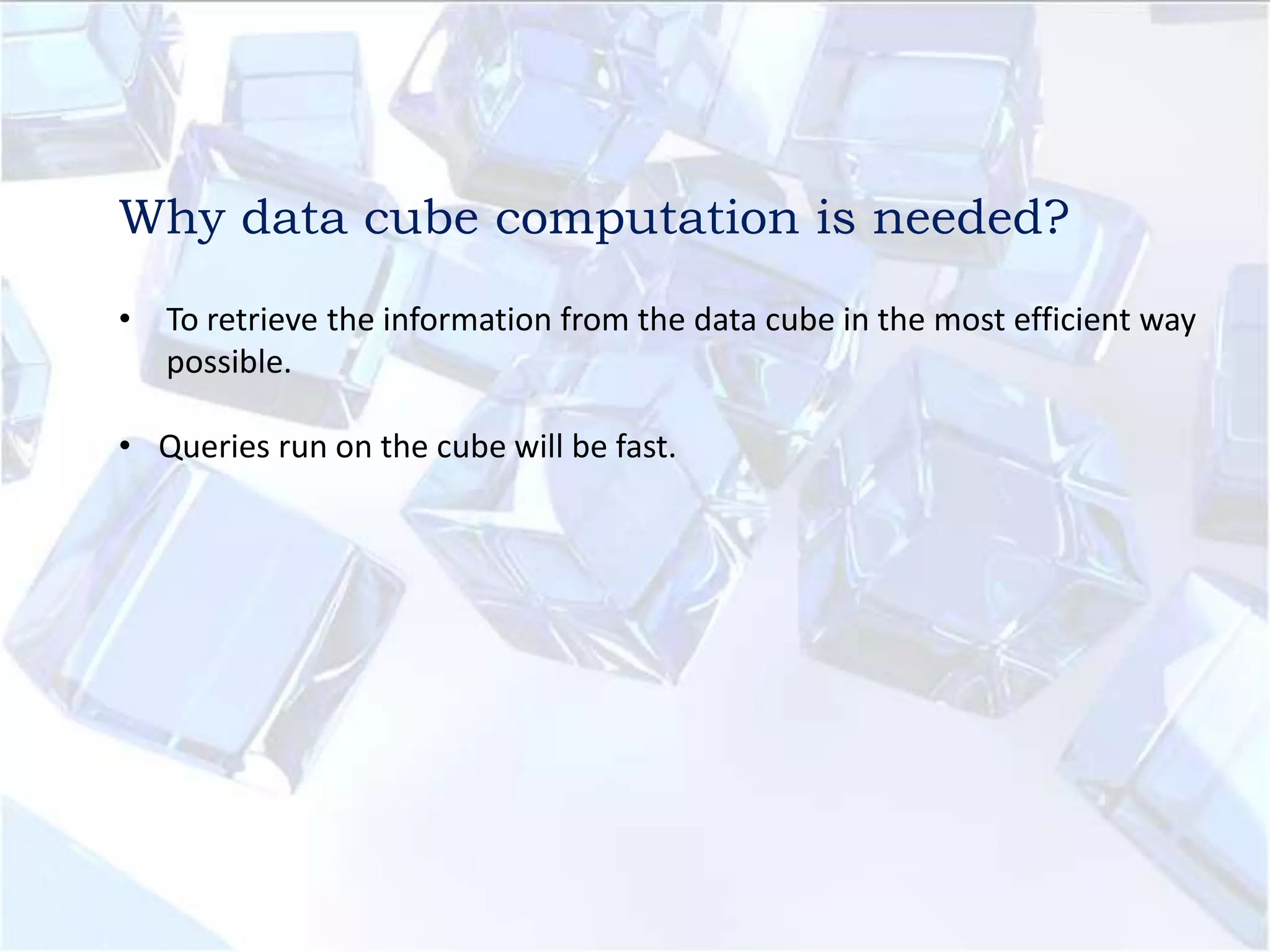 Data Cube Computation Ppt