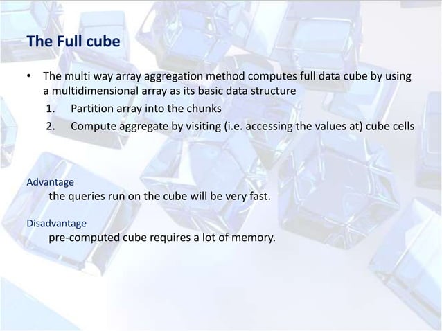 Data Cube Computation Ppt
