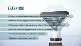 Creating a Data Culture | PDF