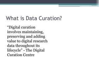 Data curation | PPTX
