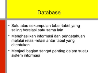 Data dan informasi | PPT