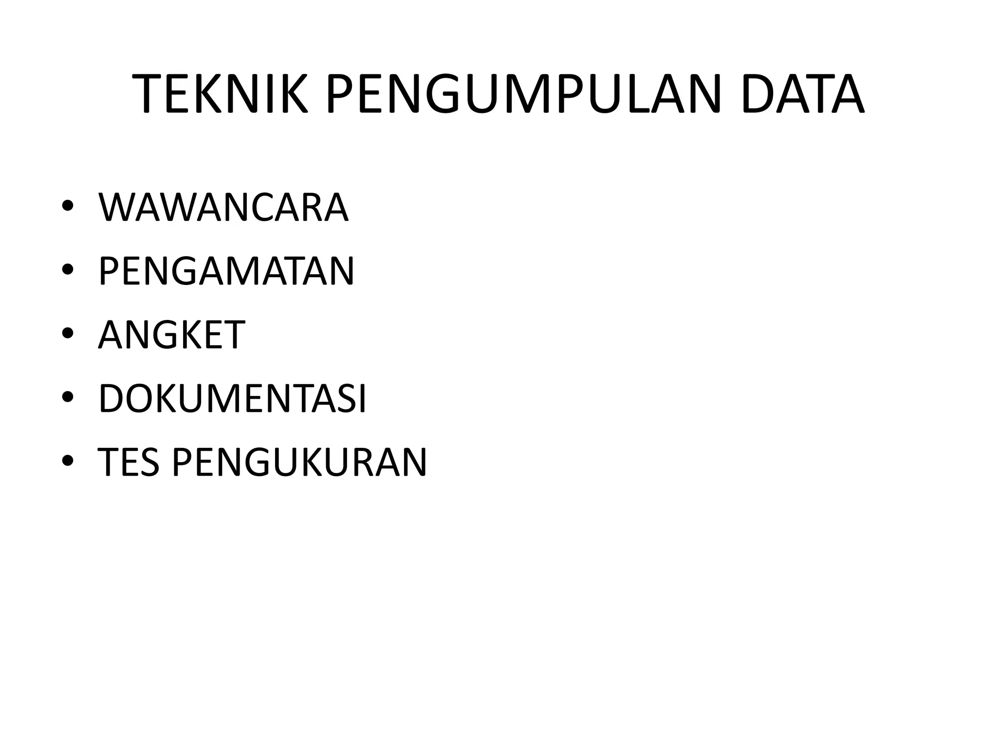 Data dan jenis data | PPTX