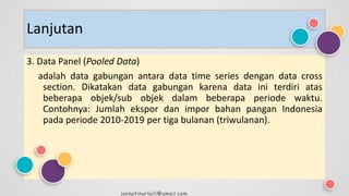 Data dan pengukuran data | PPTX