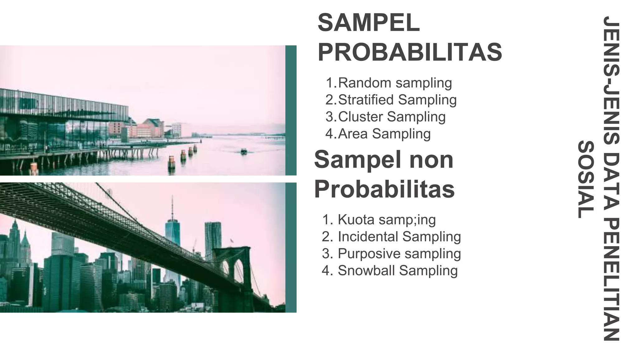 Data dan Sampel Penelitian Sosial | PPTX