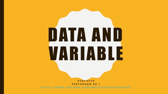 PPT data dan variabel untuk penelitian bisnis dan ekonomi | PPTX