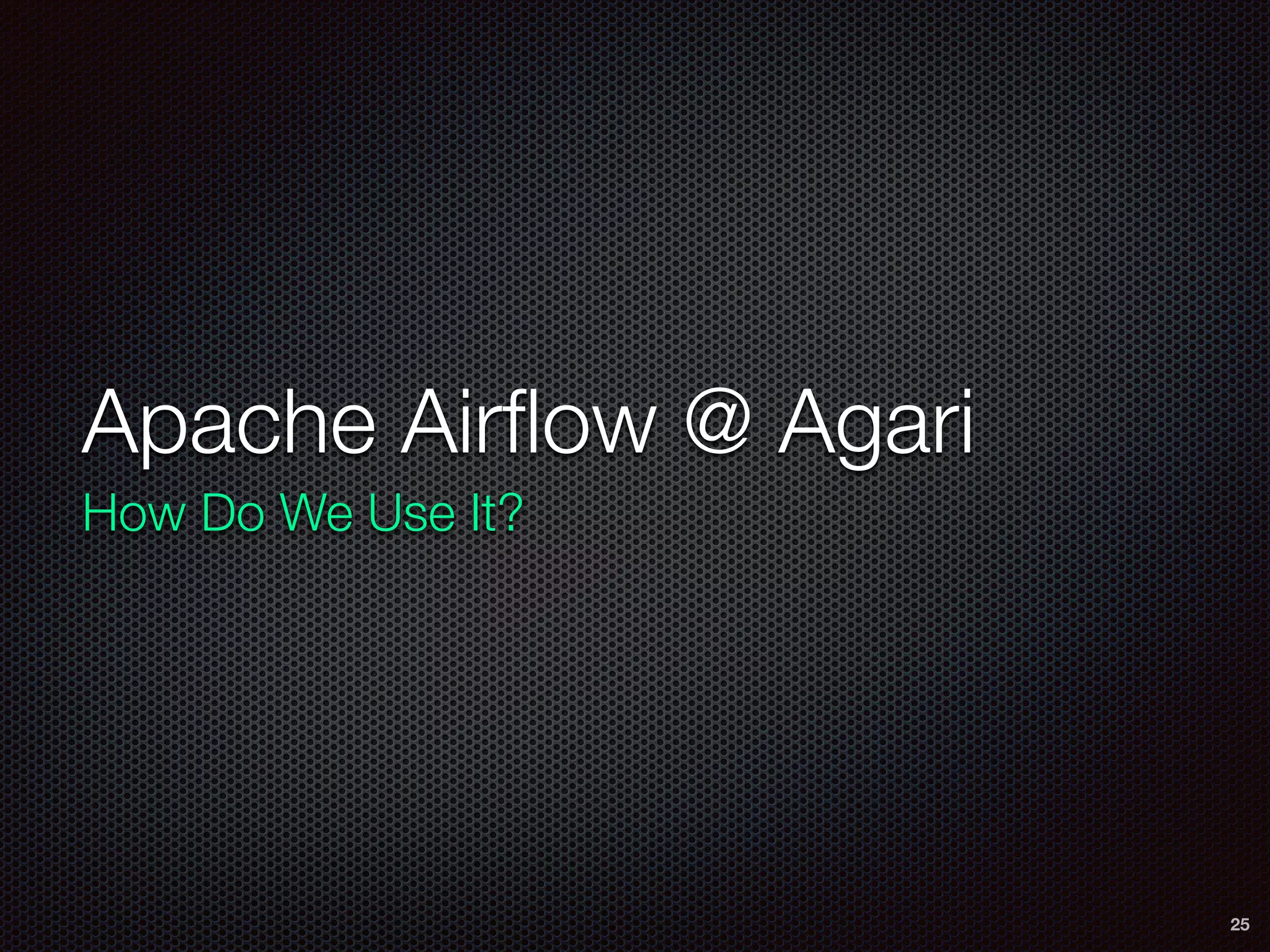 Introduction to Apache Airflow - Data Day Seattle 2016 | PDF