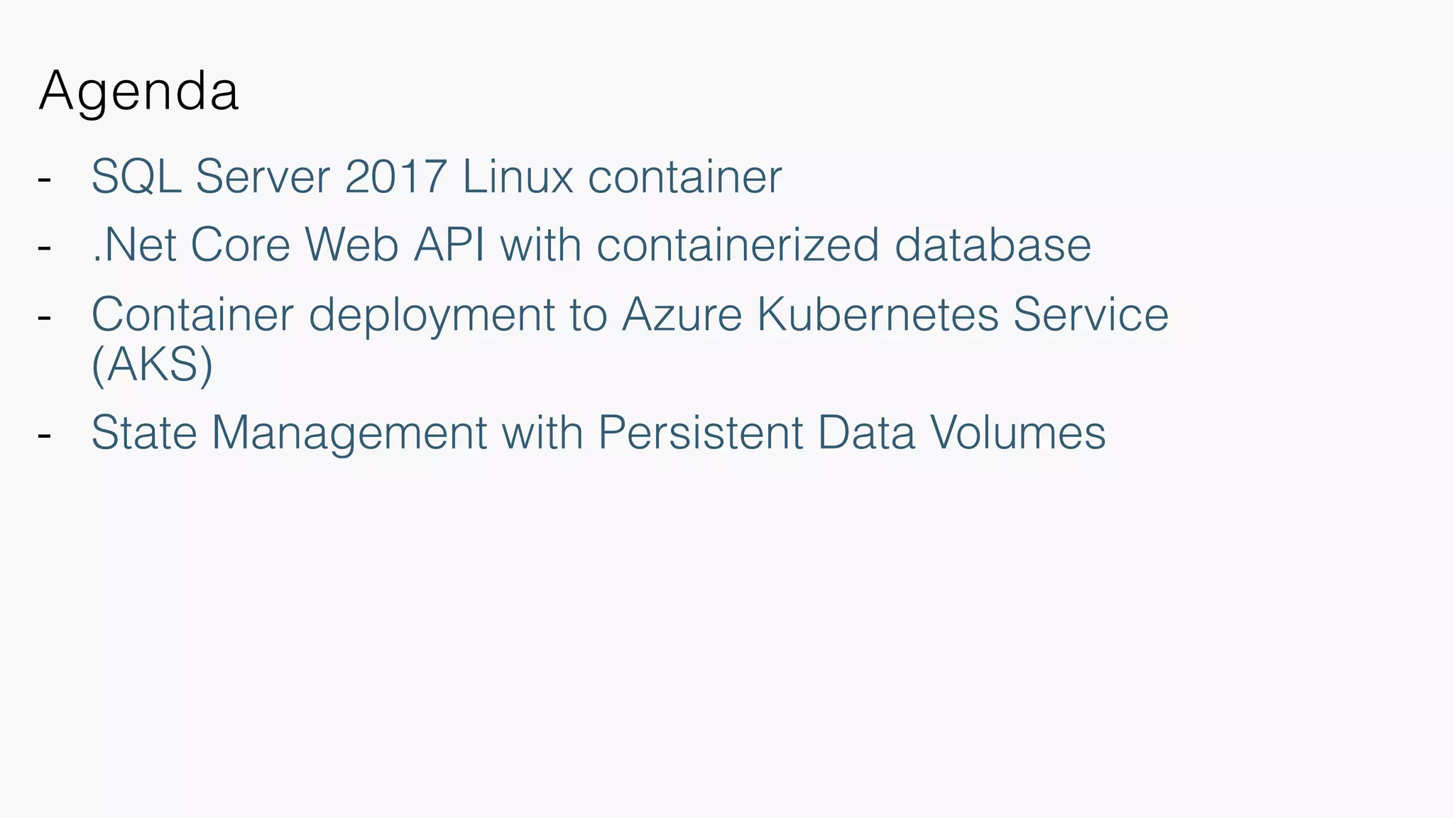 Run Containerized Database Sql Server 2017 Linux Ppt