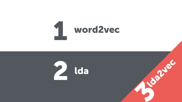 word2vec, LDA, and introducing a new hybrid algorithm: lda2vec | PDF