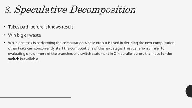 Data decomposition techniques | PPTX