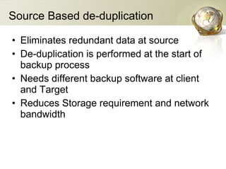 Data De Duplication New | PPT