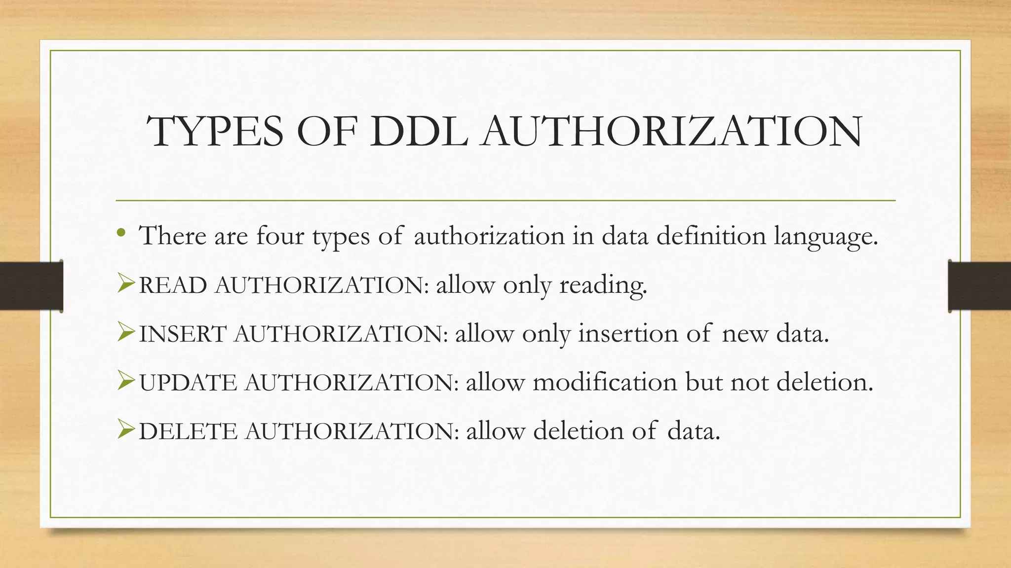 Data definition language | PPTX