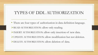 Data definition language | PPTX