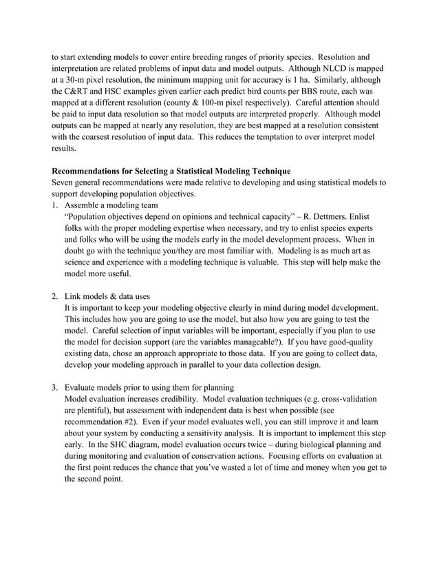 DATA-DEPENDENT MODELS OF SPECIES-HABITAT RELATIONSHIPS D. Todd ... | PDF