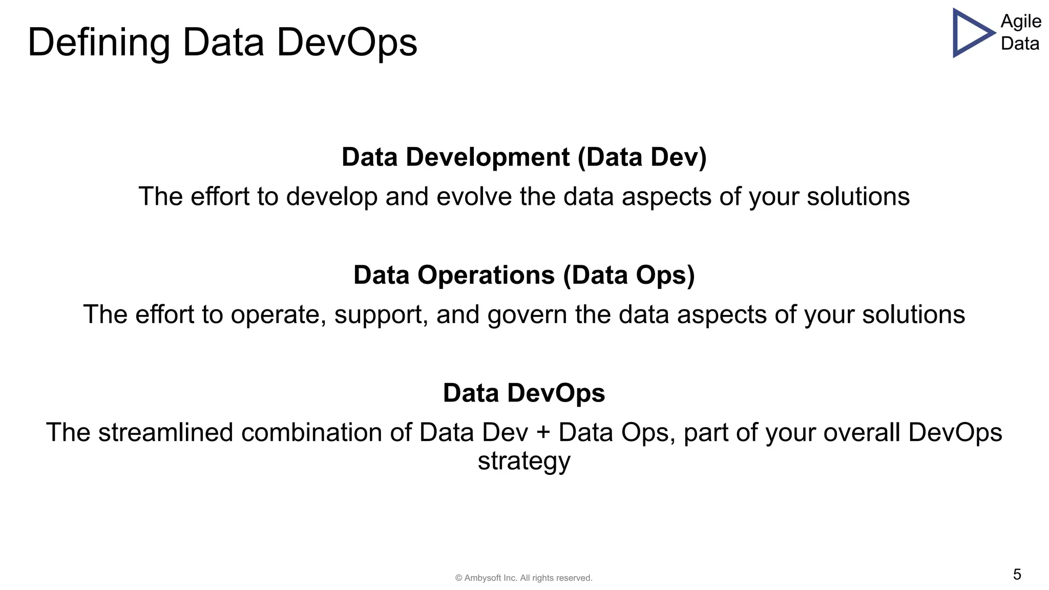 Data DevOps: An Overview | PPT