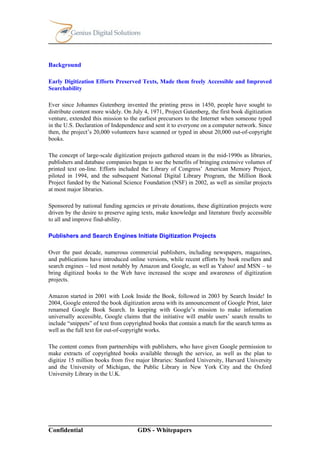 Data Digitization | DOC | Search | Internet