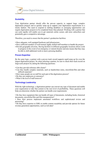 Data Digitization | DOC | Search | Internet