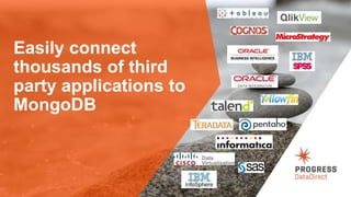 SQL Connectivity in a MongoDB World | PPTX