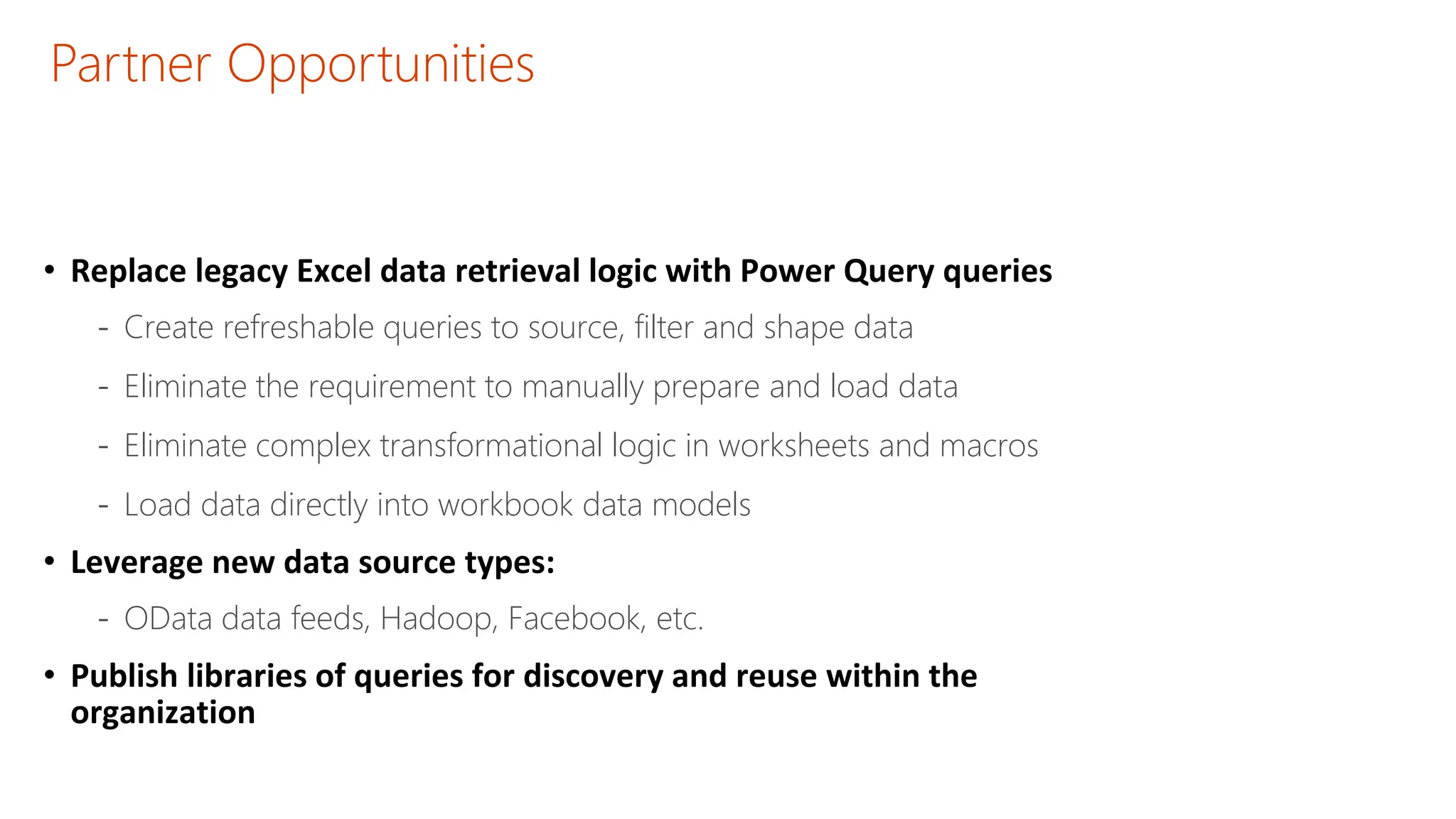 Data Discovery With Power Query in excel | PPTX