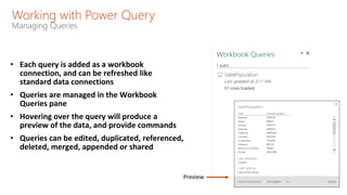 Data Discovery With Power Query in excel | PPTX