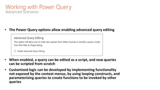 Data Discovery With Power Query in excel | PPTX