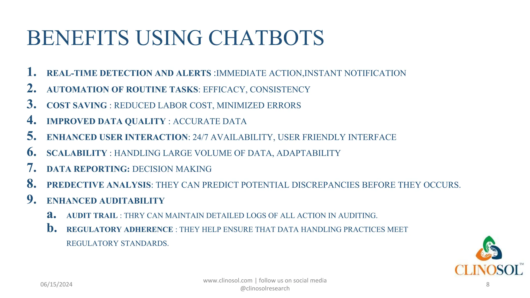 Streamlining Data Discrepancy Management with Intelligent Chatbots | PPT