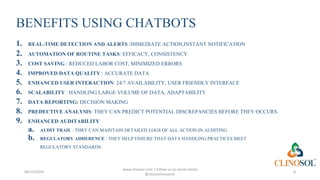 Streamlining Data Discrepancy Management with Intelligent Chatbots | PPT