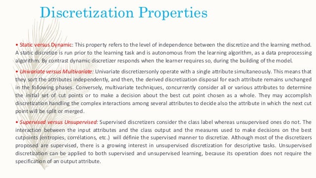 Data Discretization