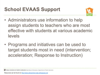 Data discussion with evaas support | PPTX