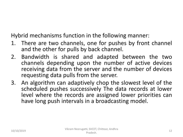 Data dissemination | PDF | Computer Networking | Computing
