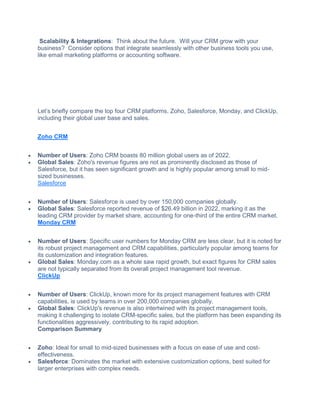 Data Don't Lie, CRMs Reveal All Explain? | PDF