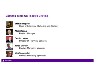 Datadog APM Product Launch | PDF