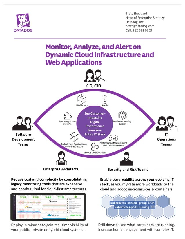 Datadog brief | PDF | Cloud Computing | Internet