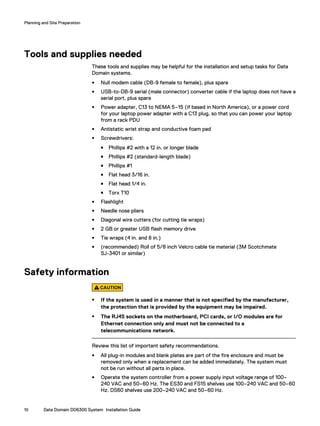 Data EMC Data domain DD6300 System | PDF