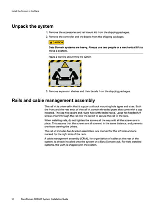 Data EMC Data domain DD6300 System | PDF