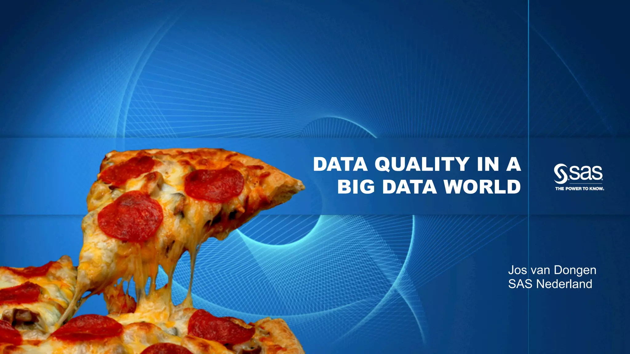 Data donderdag data quality sas | PPT