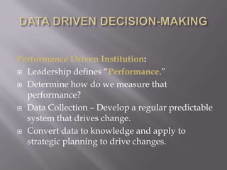 Data Driven Decision Making Presentation | PPTX