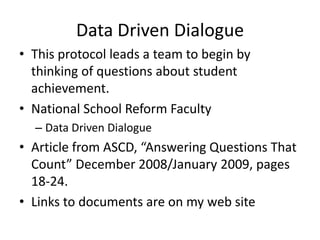 Data Driven Dialogue | PPT