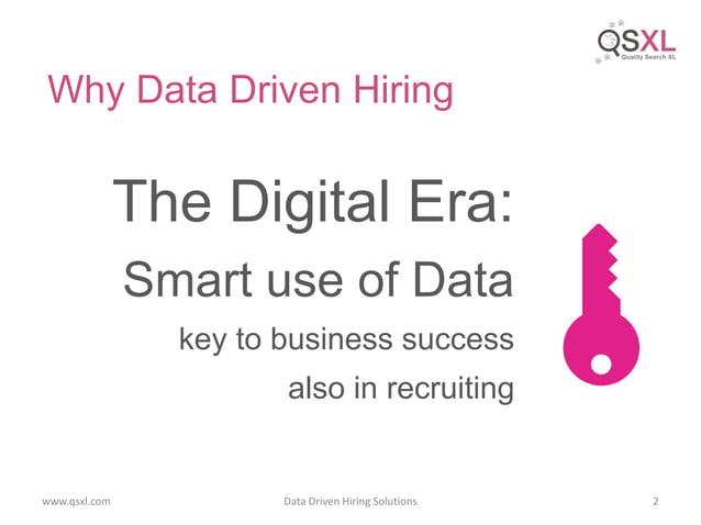 Data Driven Hiring | PPT